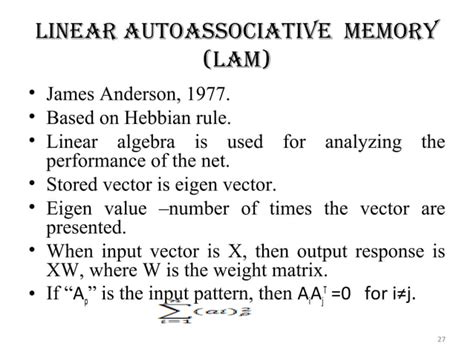 principles of soft computing associative memory networks ppt