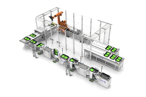 One Piece Flow Assembly Line For Electronics Module Hoob Factory Automation And Machine Building