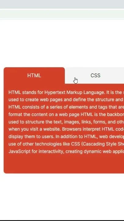 React Js Tabs Shorts Reactjs Ytshorts Fyp Explore Javascript Jav0 Youtube