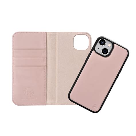 Iphone Leather Wallet Case With Magsafe Blush Nude Fone Express