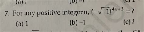 7 for any positive integer n −−1 4n 3 a 1 b 1 c i filo