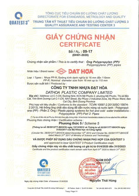Ống Đạt Hòa Ppr Phi 50 Giá Cạnh Tranh Chiết Khấu Cao