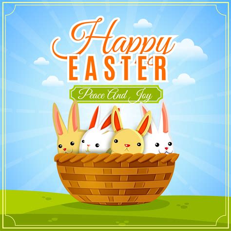 Easter Poster Illustration 472329 Vector Art At Vecteezy