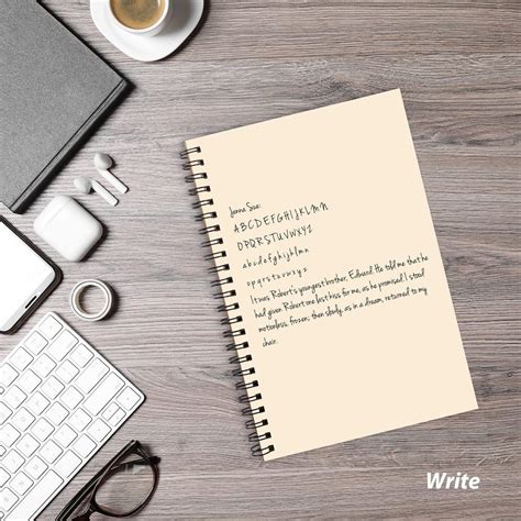 Innaxa Soft Cover Unlined Spiral Notebook Set For College Paper Size