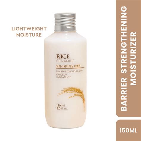 Buy The Face Shop Rice And Ceramide Moisturizing Emulsion Locks Skin