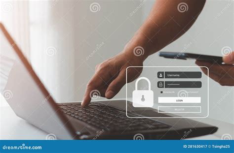 Cyber Security In Two Step Verification Login User Identification Information Security And