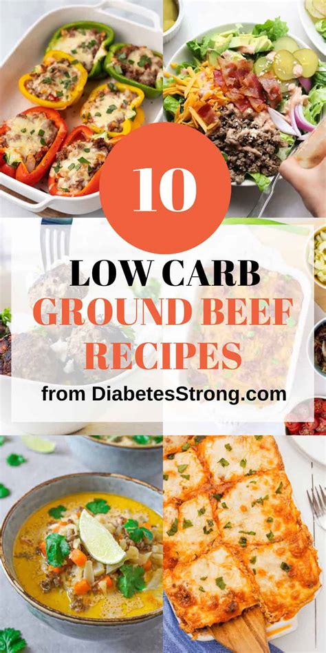 10 Low Carb Ground Beef Recipes Diabetes Strong