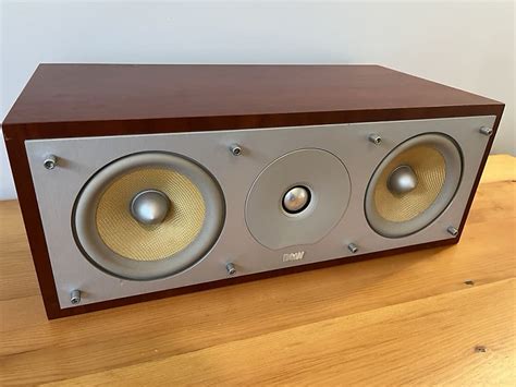 B W CMC Center Channel Speaker Cherry Reverb
