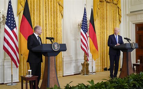 Biden Threatens To Block Gas Pipeline If Russia Invades Ukraine The