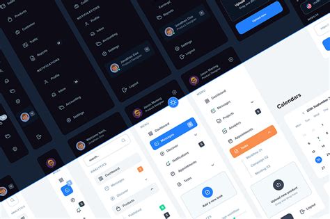 Modular Interface Styleguide On Yellow Images Creative Store 104995