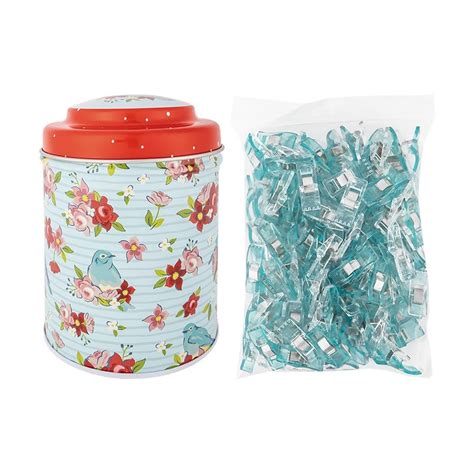More Notions Wonder Clips And Hem Clips Quilty Clips Tin By Riley