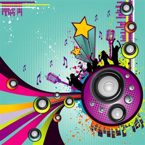 Music Vector Composition Stock Vector Illustration Of Shape 6198393