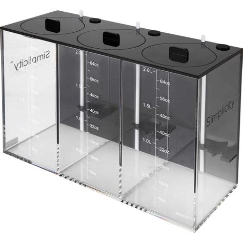 Simplicity 3x2l Dosing Container Simplicity Aquatics