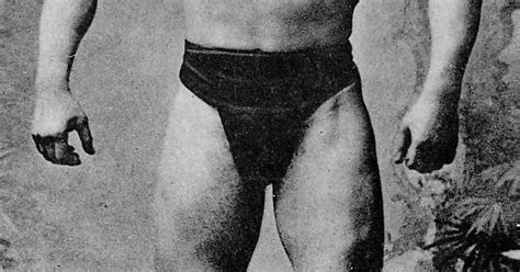 Portrait Of Estonian Strongman Professional Wrestler Author And