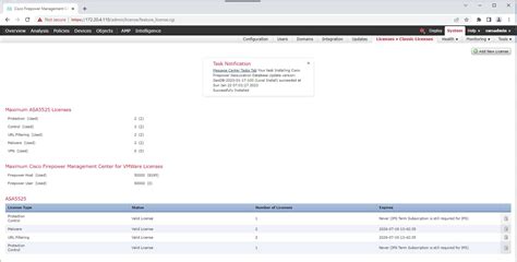 Solved Fmc Smart Licensing Error Message Even If No Smart Licensing In Use Cisco Community
