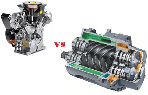 Compressor Basics Reciprocating Vs Rotary Screw Air C