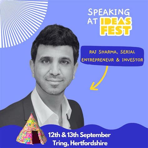 Raj Sharma On Linkedin Hope To See You All At Ideas Feast The Whos