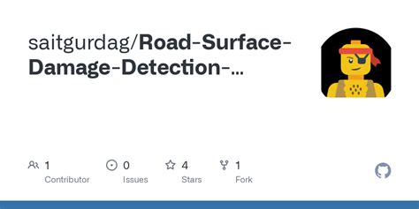 Github Saitgurdag Road Surface Damage Detection System