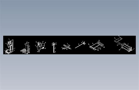 自动夹紧钻孔装置autocad 2010模型图纸下载 懒石网