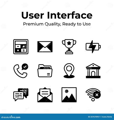 Grab This Creatively Crafted Amazing User Interface Icons Stock Illustration Illustration Of