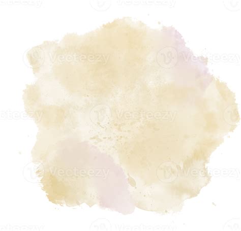 Acuarela Mancha Amarilla 16548427 Png