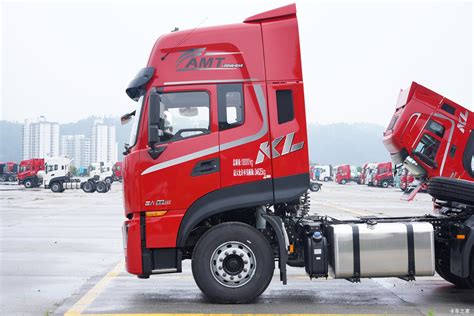 【图】东风天龙kl 108l柴油 490马力 4x2 东风12档 Amt自动档 牵引车实拍图片4059068卡车之家