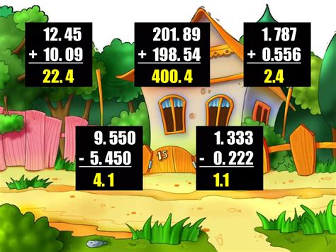 Adding And Subtracting Whole Numbers And Decimals Pptx