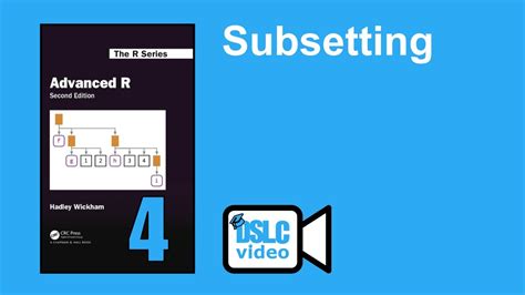 Advanced R Subsetting Advr08 4 Youtube