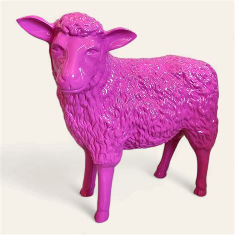 Deko Figur Schaf Bunt Frühling Kollektion Shopgarten Fantasyde