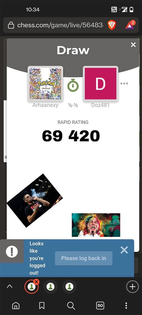 What Does Rapid 69 420 Mean I Am New To Chess And Beginner R
