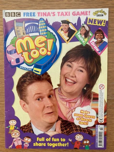 Cbeebies Me Too Magazine Issue 2 19 Dec 2006 Featuring Chris Mccausland £2494 Picclick Uk