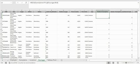 Travail à Faire Sur Excel Et En Vba Boucle Pour Mettre En Couleur