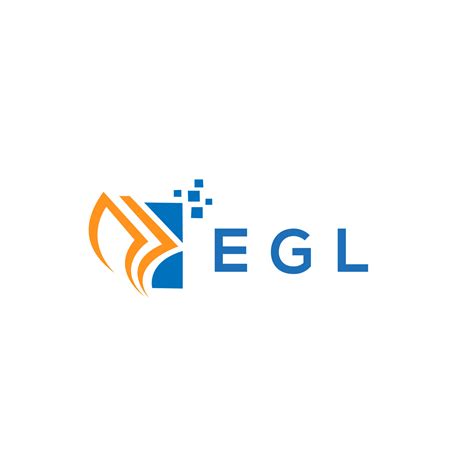 Egl Credit Repair Accounting Logo Design On White Background Egl