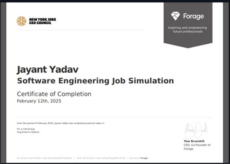 Softwareengineering Coding Debugging Python Forage Learningbydoing Techskills Jayant Yadav