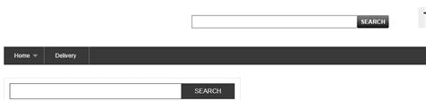 Solved Search Box Below Horizontal Menu Ecommerce X Prestashop