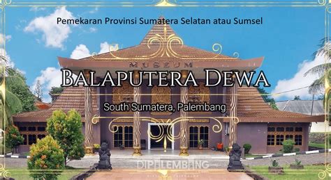 Pemekaran Provinsi Sumatera Selatan Muncul 4 Provinsi Daerah Otonomi Baru