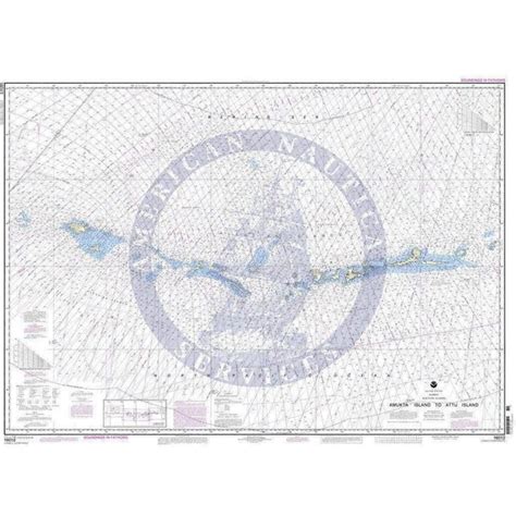 Noaa Nautical Chart 16012 Aleutian Islands Amukta Island To Attu Isla