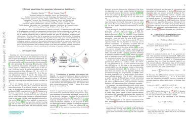 Efficient Algorithms For Quantum Information Bottleneck Papers With Code