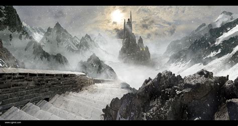 大气滂破 电影科幻场景 高清大图 CG插画 绘画艺术 摩尔网CGMOL