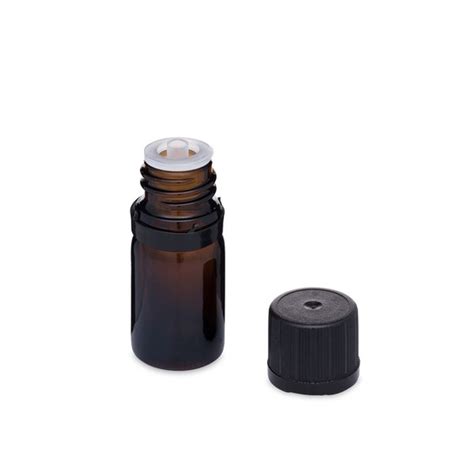 Glass Euro Dropper Bottles With Tamper Evident Cap