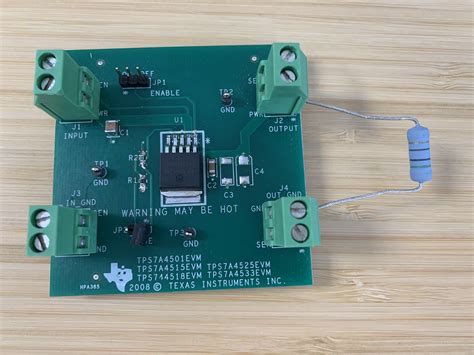 TPS7A4501 SP TPS7A4501 Output Overshoot Issues Power Management Forum Power Management