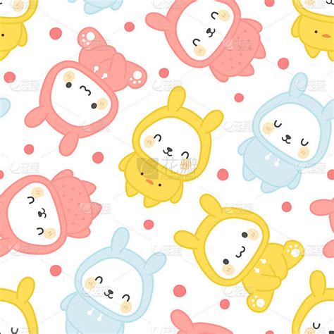 兔子兔穿着连帽衫