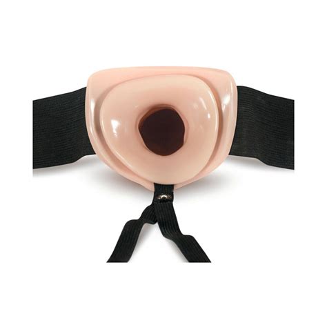 Dr Skin 6 Inch Hollow Strap On Vanilla