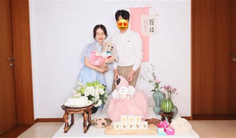 이정현 딸 백일상 직접 차린 금손 엄마 “10만 원도 안 들어”