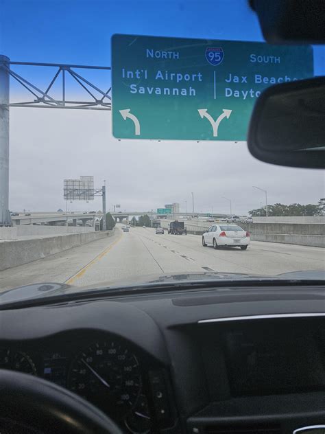 Car Flipped On Its Side Right Before This Exit R Jacksonville