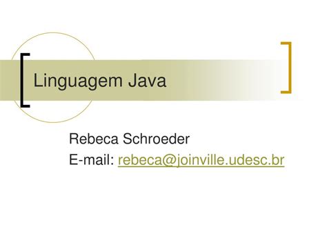 PPT Linguagem Java PowerPoint Presentation Free Download ID 5106949