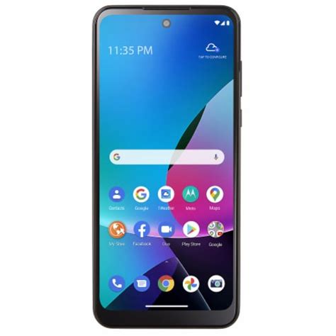 Total By Verizon Motorola Moto G Play 32GB Prepaid Smartphone Black