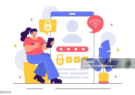 Ethical Hacking Illustration Featuring A Developer Practicing Hacking