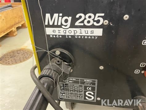 Svets Erfi Mig 285 Ergoplus Varberg Klaravik Auktioner