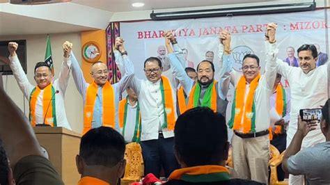 Mizoram Assembly Elections 2023 Full List Of Bjp Candidates Standing